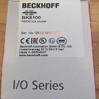 配件现货倍福BECKHOFF BK8100 BK3120通讯模块议价