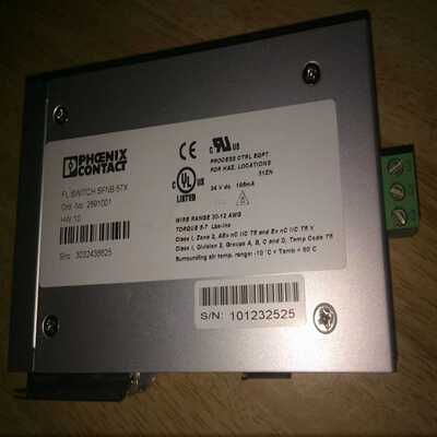 询价菲尼克斯工业交换机FLSWITCHSFNB5TX，型号