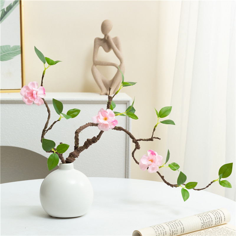仿真绿植假植物室内客厅餐桌装饰仿生花干花束仿真花假花摆设