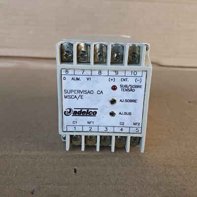 Adelco Msca  E Voltage Relay Mscae