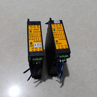 议价德国TESCH安全继电器F117X01 07400015原装 二手