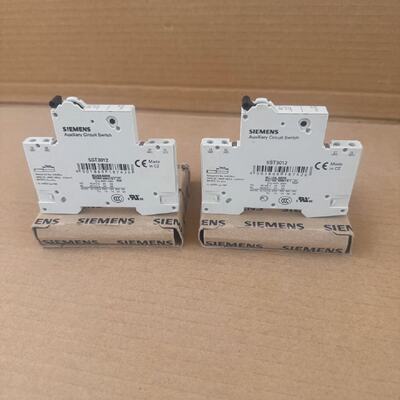 Menge 2 Teile Siemens 5ST3 012 Zusatz Schutzschalter