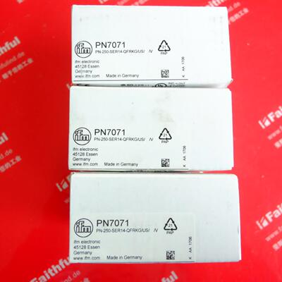 议价-IfmPN7071易福门全新压力传感器PN-250-SER14-QFRKG/US/