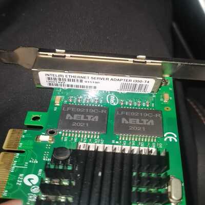 询价inteli350t4四口千兆网卡pci-ex4接口