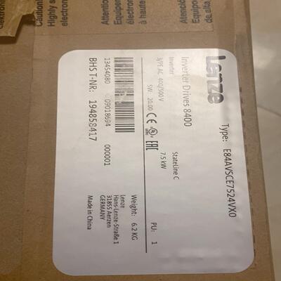 伦茨8400系列变频器E84AVSCE7524VX0【侨报商行】