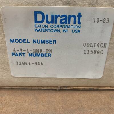 6Y1RMFPMU 115A  Counter Electromechanical RMF Durant Digit 6
