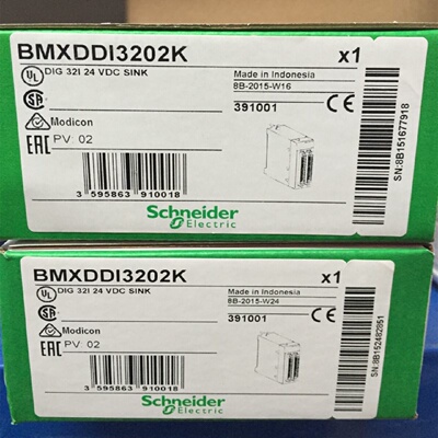 议价BMXDDI3202K施耐德PLC输入模块32点输入24VDC
