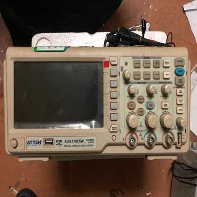 安泰信ATTEN ADS1102CAL 示波器，实物图拍照，--议价商品
