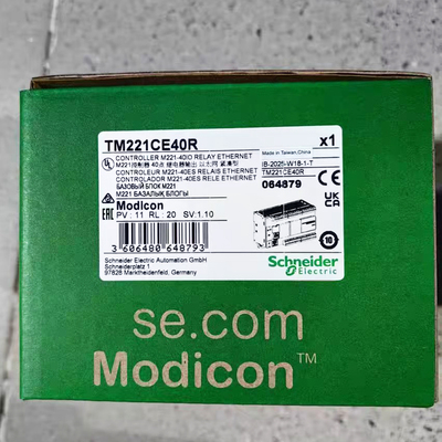 议价全新施耐德可程式设计逻辑控制器TM221CE40R/TM221CE40T/TM22