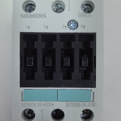 全新西门子交流接触器3RT50361AN20来自正规渠道--议价商品