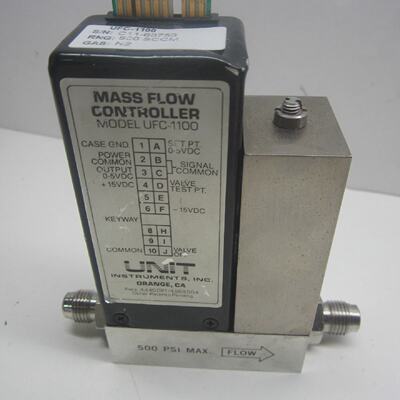 USED Unit Instruments UFC1100 Mass Flow Controller 500SCCM G