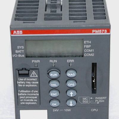 ABB 1SAP130300R0271 512kB Ethernet PM573ETH CPU