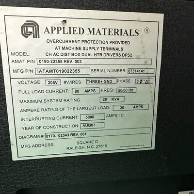 询价应用材料刻蚀机 APPLIEDMATERIALS议价