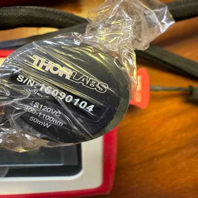 陈色好THORLABS数字手持式光学能量功率计PM100询价