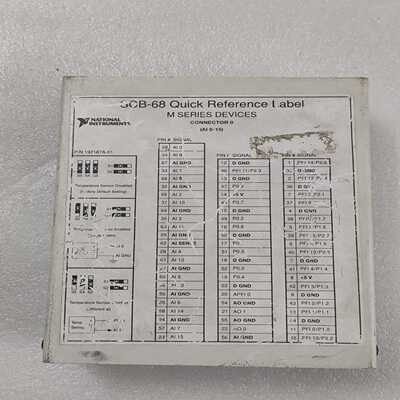 【星慕电子】NATIONAL INSTRUMENTOS SCB-68