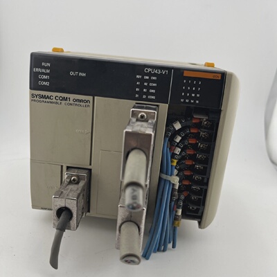 OMRON CQM1CPU43EV1CE CPU UNIT 24VDC USED  WORKING VAT INCLUD