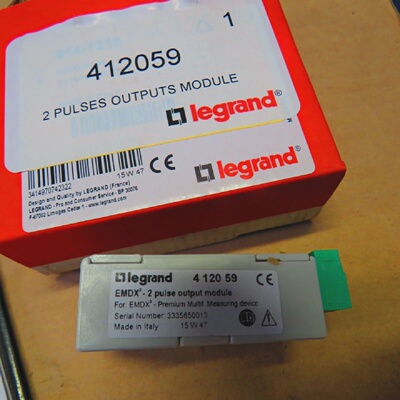 LEGRAND 412059 2 PULSES OUTPUTS MODULE