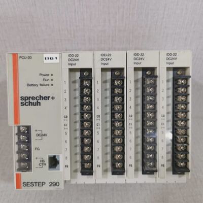 SprecherSchuh PCU20 PROCESSOR MODULE SESTEP 290