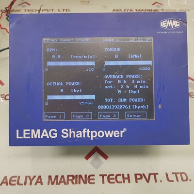 Lemag fm25c160 shaftpowerspeat operator panel controller dis