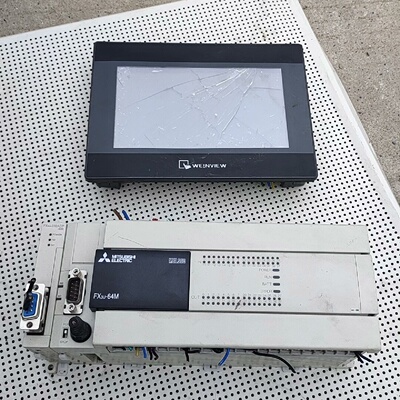 拆机正品三菱FX3U64MTESA和fx3u232a-议价