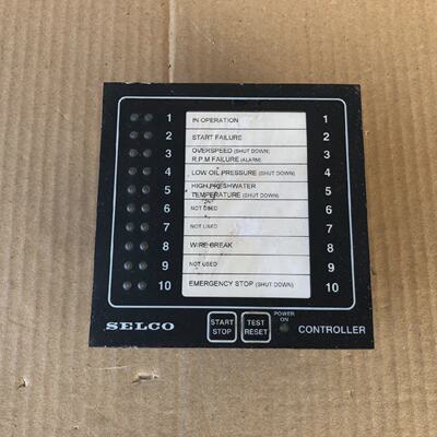 SELCO M20002961B CONTROLLER WITH M060001 SHUTDOWN UNIT