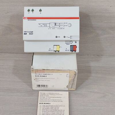 ABB SVS 30.640.5 GH Q631 0048 R0111 EIB POWER SUPPLY 640mA