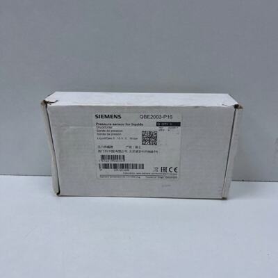 SIEMENS QBE2003P16 Pressure Sensor For liquids