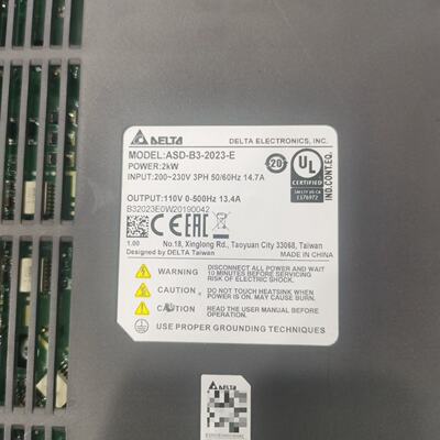 议价伺服2KW型号ASDB32023E附带电机EC议价