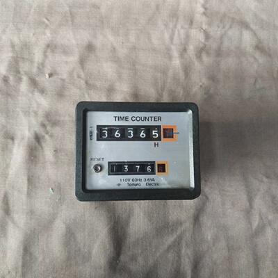 Tamura Electric Time Counter 110V 60Hz 3.6VA