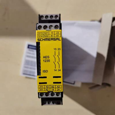 议价施迈赛安全继电器AES1235 SCHMERSAL 101170049 直流24V工业