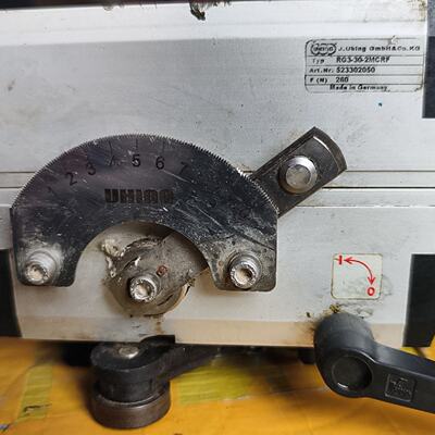 拆机UHING德国进口光杆排线器一台，型号：RG3-300--议价
