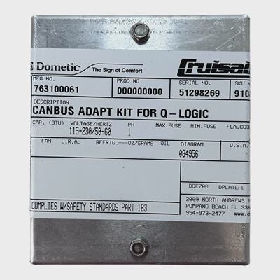 Dometic 763100061 Cruisair  Canbus Adapt Kit For QLogic 1152