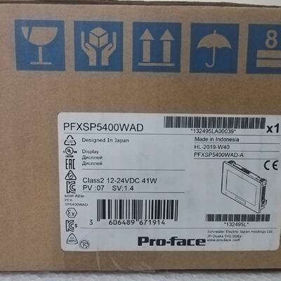 PROFACE PFXSP5400WAD HMI Series SP5000 7 Wide DC Advanced Di