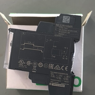 施耐德全新正品原包装时间继电器RE22R1KMR议价
