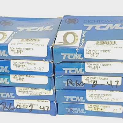 LOT OF 10 NEW TCM DICHTOMATIK 17293TC OIL SEALS REPLACES 177