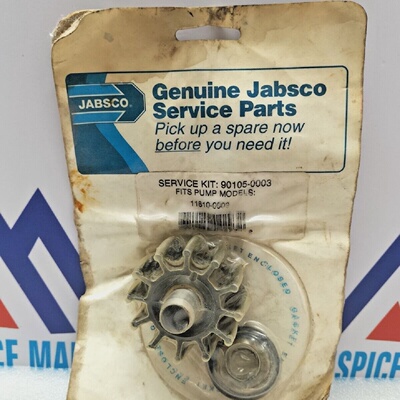 Jabsco 901050003 Service Kit Fits Pump Models 118100003 Repl