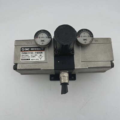 SMC EVBA1110F02GN BOOSTER EGULATOR 0.1 M 1.0MPA USED  WORKIN
