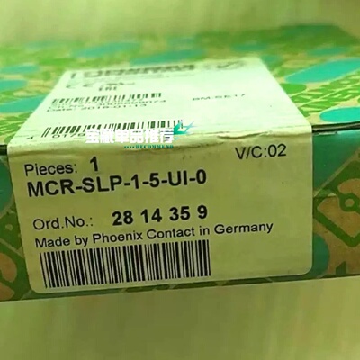 议价2814359菲尼克斯电流变送器MCR-SLP-1-5-UI