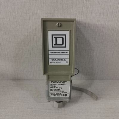 SQUARE D 9012 GN G6 PRESSURE SWITCH 5250 PSIG 750 PSIG