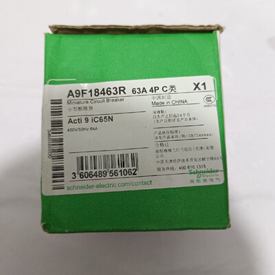 施耐德Schneider小型断路器A9F18463议价