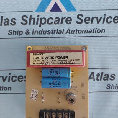 PENNWALT Automatic Power 9045 PCB Card