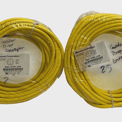 2 MENCOM MDC4FPX10M  MDC4FPX10M MDC CORDSETS 4POLE FEMALE ST