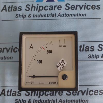 Medidor De Amperios SIEMENS EQ 96 0200500A