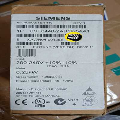 6SE6440-2AB12-5AA1440安装有询价