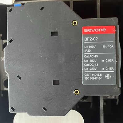 全新bevone辅助触头型号BF202原装正品未使用议价