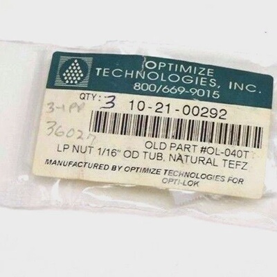 LOT OF 3 NEW OPTIMIZE TECHNOLOGIES 102100292 LP NUT 116 OD T
