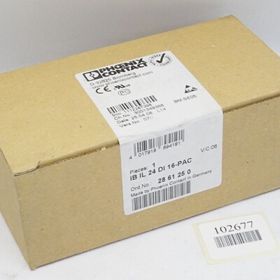 议价Phoex Contact 2861250 Ib Il 24 Di 16Pac Digitalmodul  Ne