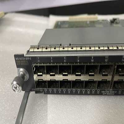 WS-X4724-SFP-E 思科千兆24光口业务板 成色新