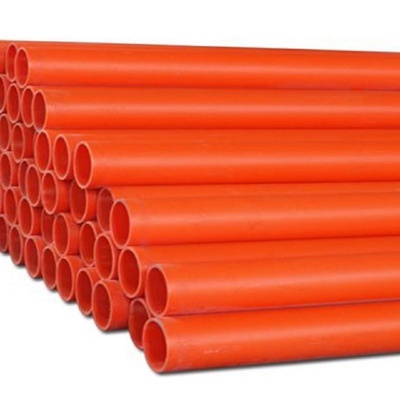 cpvc电力管电缆保护管110电力管高压地埋电缆管MPP顶管UPVC通信管