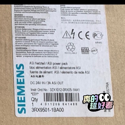 3RX95011BA00西门子电源